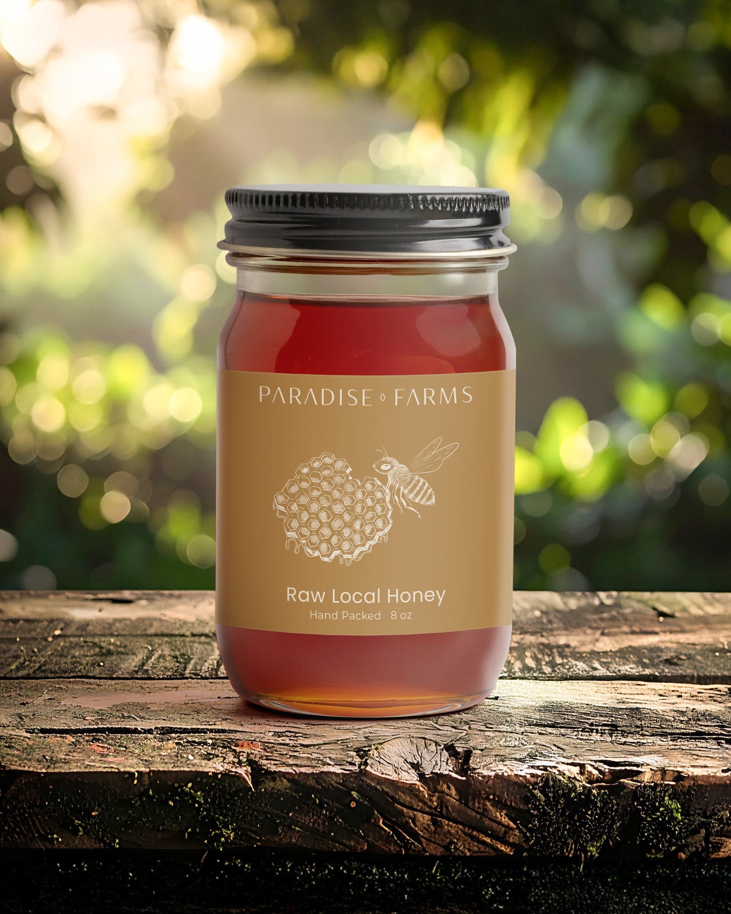 Raw Local Honey – 8 oz
