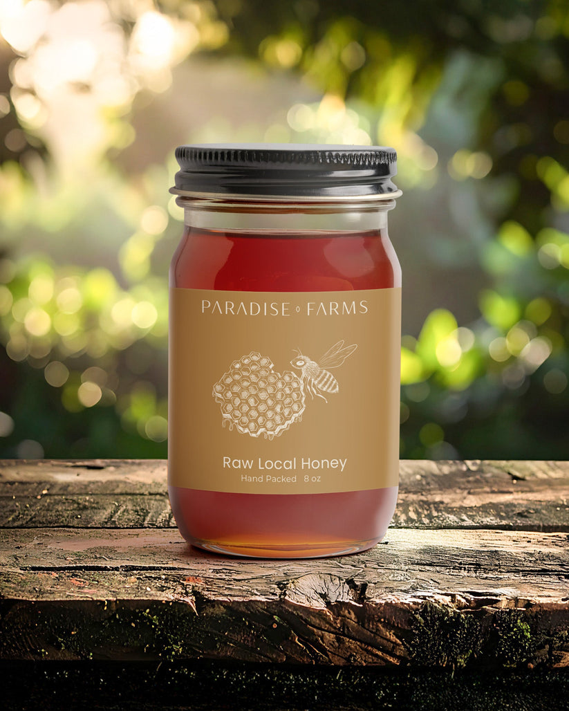 Raw Local Honey – 8 oz